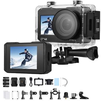 Câmera De Ação 4k 16mp, Tela Lcd, Wi-fi + Caixa Estanque - Atrio ...