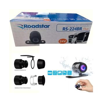 Câmera de ré e Frontal 12/24 Volts Van Caminhão Onibus 15 Metros ...