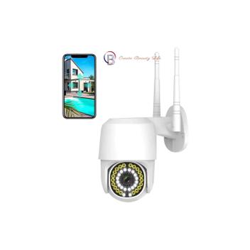 Câmera de Segurança Externa WiFi 2MP HD - 28 LEDs - Câmera de Segurança ...