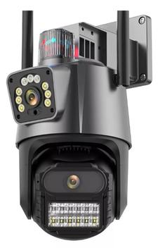 Câmera de Segurança Ip 360º Jgl P11 Wifi Easy Lente Dupla Visão Noturna ...