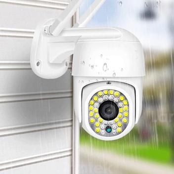 Câmera de Segurança IP ZELX WIFI 1080p Rotativa, Com Leds, Acesso ...