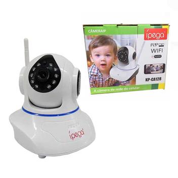 Camera De Segurança Wifi P2P - Kp-Ca128 - Ipega - Câmera de Segurança e ...