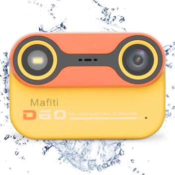 Câmera digital impermeável Mafiti Kids 48MP 1080P com cartão de 32GB ...
