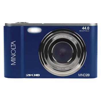 Câmera Digital Minolta MND20 44MP/2.7K Ultra HD - Azul - Câmera Semi e ...