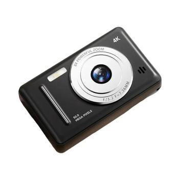 Câmera Digital Retro Portátil 50MP 4K - CCD, Mini Filmadora com Flash ...