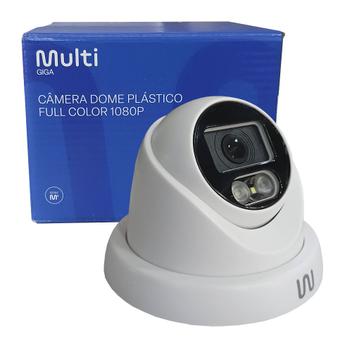 Camera Dome FullColor Filma Colorido A Noite Giga Gs0560 - MULTILASER ...