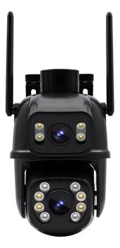 Câmera Dupla 3mp3mp Full HD Wifi Segurança vigilância Zoom Externa ...