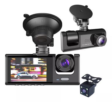 Camera Dvr Veicular Com Camera De Ré 1080p Full HD Uber Taxi - XCELL ...