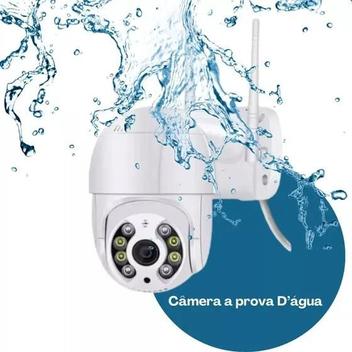 Câmera Externa Wi-Fi Smart A8 Ip Prova D'água Infravermelho HD Cor ...