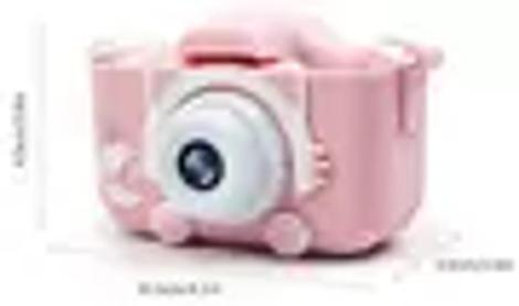 Câmera Fotográfica Digital Hd Infantil Foto Vídeo Cor - Rosa - Infantil ...