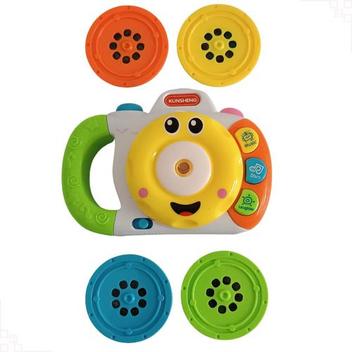 Câmera Fotográfica Infantil Com Luz E Som Projeta Imagens - NUCA BABY ...