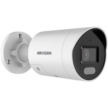 Câmera Hikvision IP 4MP Mini Bullet ColorVu Strobe Light e Aviso Sonoro ...