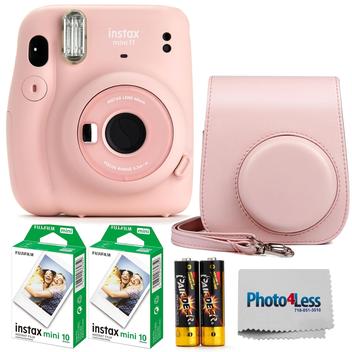 Câmera instantânea Fujifilm Instax Mini 11 com filme e acessório ...