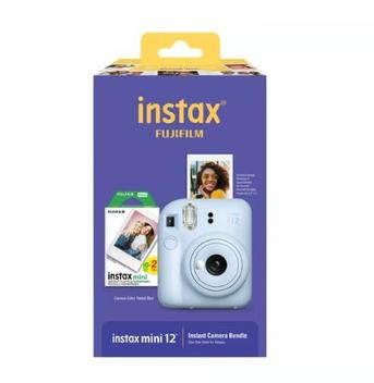 Câmera instantânea Fujifilm Instax Mini 12 com filme bônus de 20 folhas ...