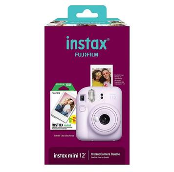 Câmera instantânea Fujifilm Instax Mini 12 lilás roxa com filme ...