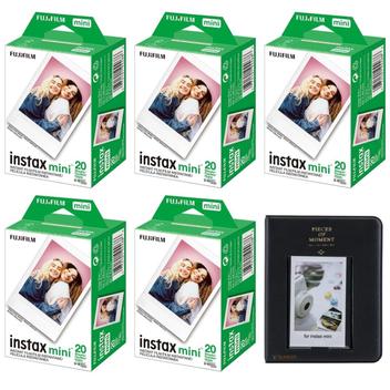 Câmera Instax Mini 100 Fujifilm + 100 Filmes + Álbum de Fotos - Câmeras ...