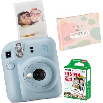 Câmera Instax Mini 12 + Filme 10 fotos + Álbum Instax Lovers - Câmeras Instantâneas - Magazine Luiza