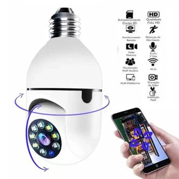 Câmera Inteligente 360 LEDs ajustáveis para visão clara e precisa ...