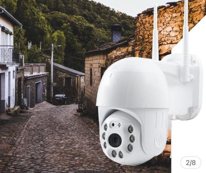 Câmera IP de segurança Wi-Fi externa Visão Noturna Excelente Yoosee com ...