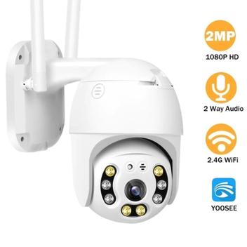 Camera Ip Giratória Wifi Externa Speed Dome Prova Água Zoom Bivolt ...