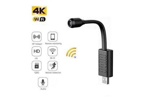 Camera Ip Wifi Mini Espia Full HD 1080P Usb - RPC - Câmera de Segurança ...