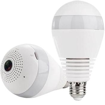 Câmera Lâmpada LED 360º WIFI Vr Cam Full View - Thor - Lâmpada Câmera ...