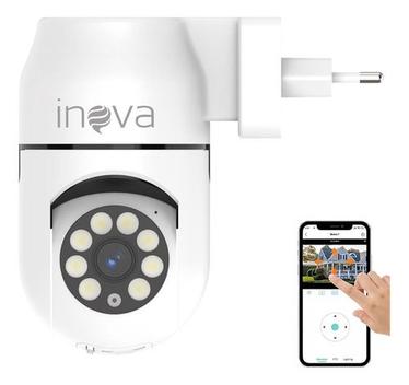 Camera Segurança Infravermelho Wifi Visão Noturna Giratoria - Inova ...