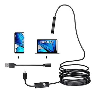 Camera Sonda Endoscopca Android Prova D'água Foto Inspeção 2 Metros ...