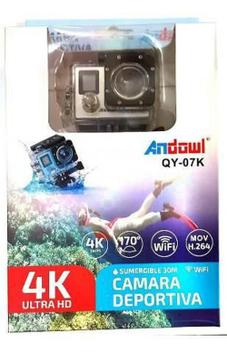 Câmera Sportiva 4K Andowl Action Wifi Branco - Câmeras de Ação ...