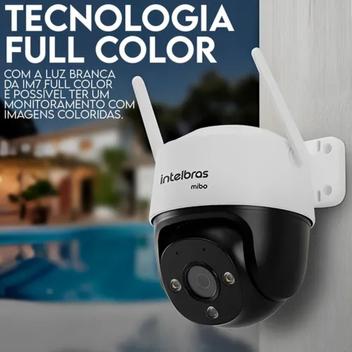Camera Wi-fi Full Hd 360 Externa Im7 Full Color Intelbras - Câmera ...