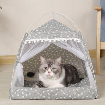 Caminha Cabana Pet Toca Oca Tenda Cama Cachorro Gato Cão - ello pets ...