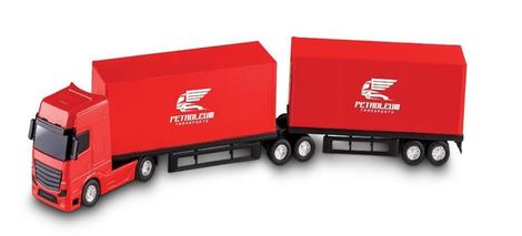 Caminhão Bitrem Baú Roma Petroleum - 1/43 - Roma - Roma Brinquedos ...