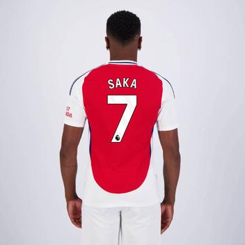 Camisa Adidas Arsenal Home 2025 7 Saka - Camisa de Time - Magazine Luiza