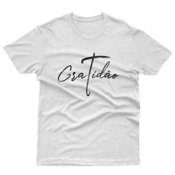 Camisa Camiseta Evangélica Gratidão - Teu Reino Style - Camiseta ...