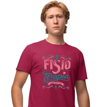 Camisa Camiseta Masculina Estampada Fisioterapia Reabilitando Vidas 100 ...