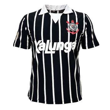 Camisa Corinthians Retrô Kalunga 1990 - Masculino - Coimbra - Camisa de ...