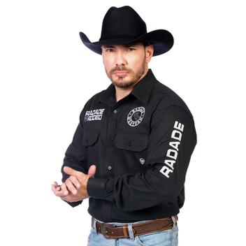 Camisa Country Bordada Masculina Radade New Western - Escolha a cor ...