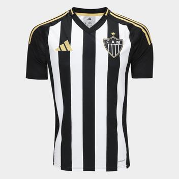 Camisa do Atlético Mineiro Listrada Uniforme Titular 2025 / 2026 ...