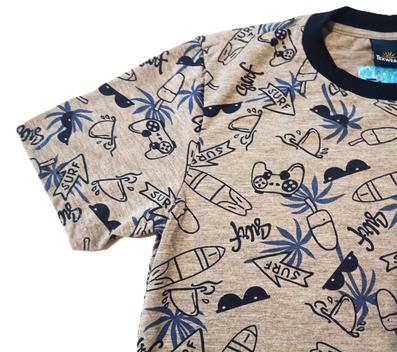 Camisa infantil Surf - Texwear - Camisa para Surf - Magazine Luiza
