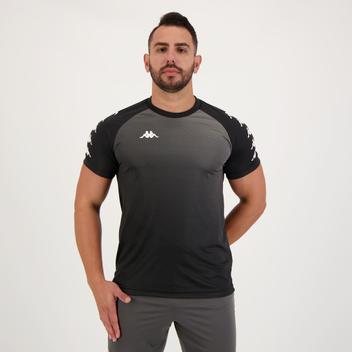 Camisa Kappa Grimes Preta - Camisa e Camiseta Esportiva - Magazine Luiza
