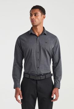 Camisa Manga Longa Docthos Slim Fil A Fil Liso - Camisas Masculinas ...