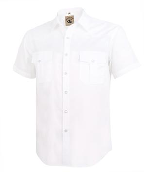 Camisa masculina COEVALS CLUB, de verão, manga curta, casual, branca ...