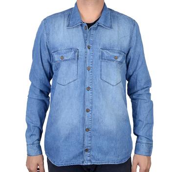Camisa Masculina Lado Avesso ML Jeans - LH13182 - Camisas Masculinas ...