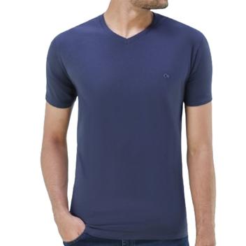 Camisa Ogochi básica Gola V 100% algodão - OGOCHI 12% - Camisas ...