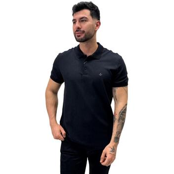 Camisa Polo Dudalina Manga curta com Botão Masculina - Camisa Polo ...