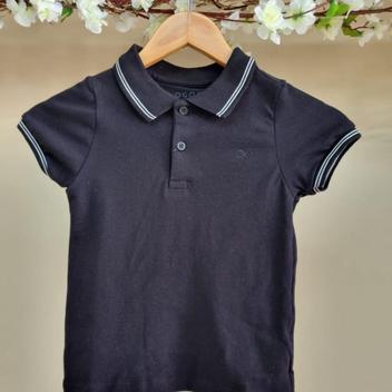 Camisa Polo Infantil Manga Curta Ogochi Essencial Slim - Ogochi ...