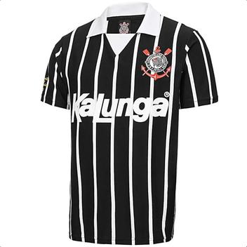 Camisa Polo Kalunga Retrô Corinthians 1990 Masculina - LICENCIADA ...