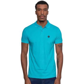 Camisa Polo Masculina Fatal Piquet Azul Turquesa 29524 - Camisa Polo ...