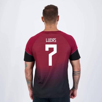 Camisa São Paulo Lucas 7 Gallery Bordô - Spr - Camisa de Time ...