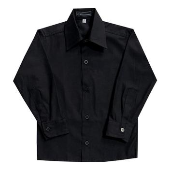 Camisa social infantil e Juvenil manga longa lisa - Maximus - Camisa ...